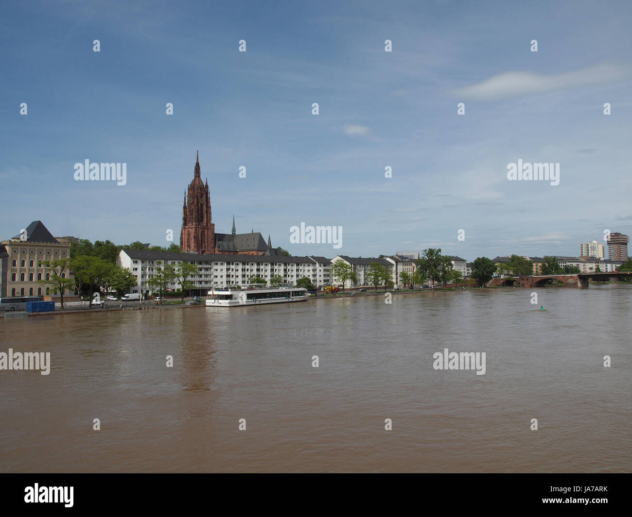 city, town, germany, german federal republic, german, river, water ...