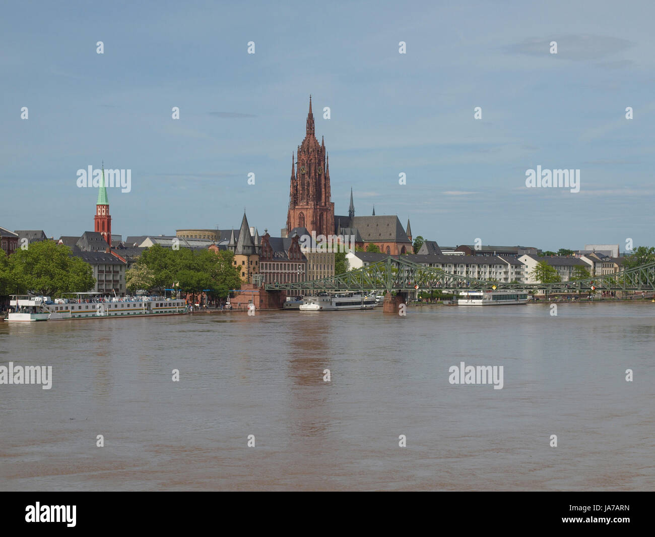 city, town, germany, german federal republic, german, river, water ...