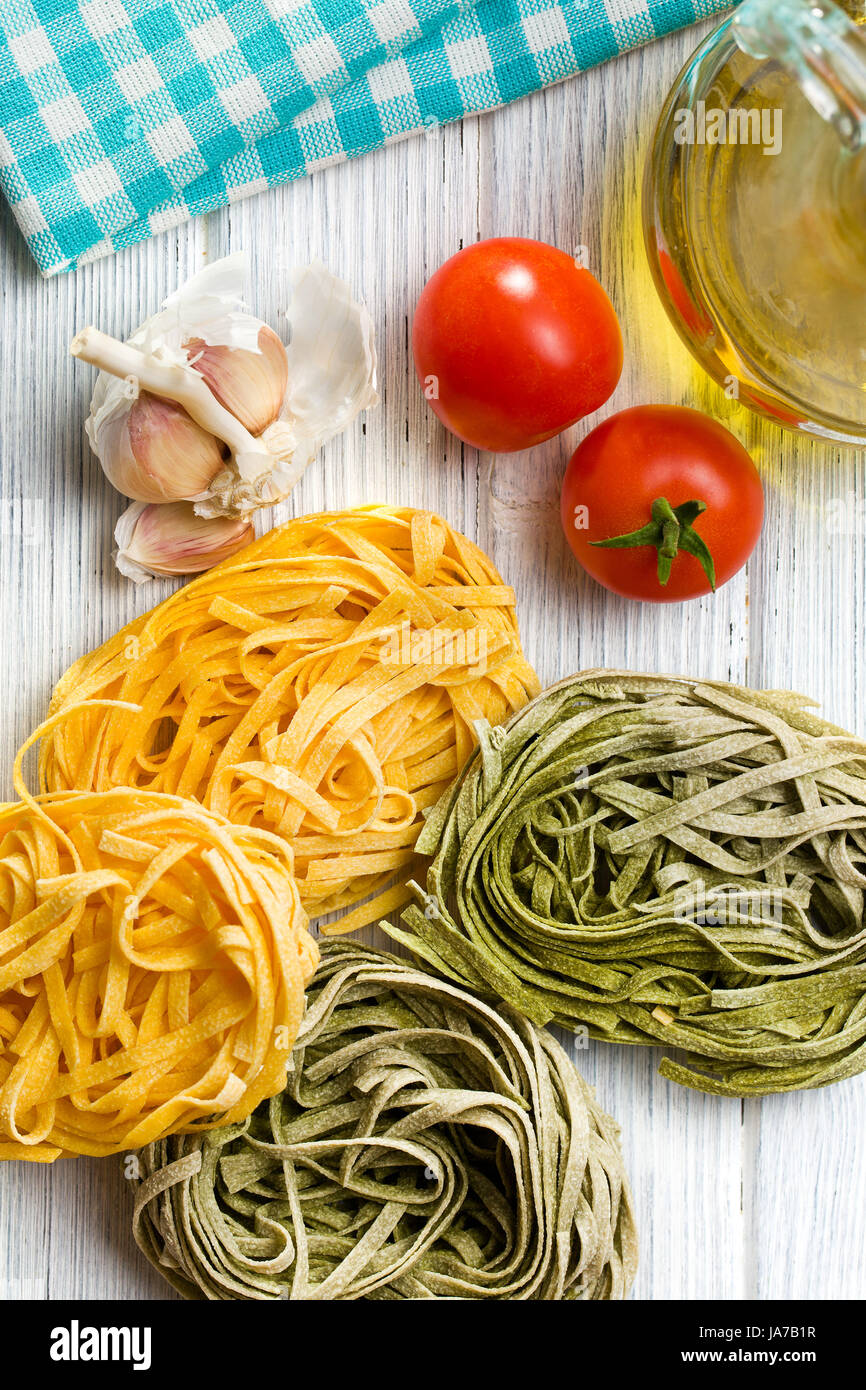 nest, spaghetti, noodles, raw, italian, pasta, yellow, food, aliment ...
