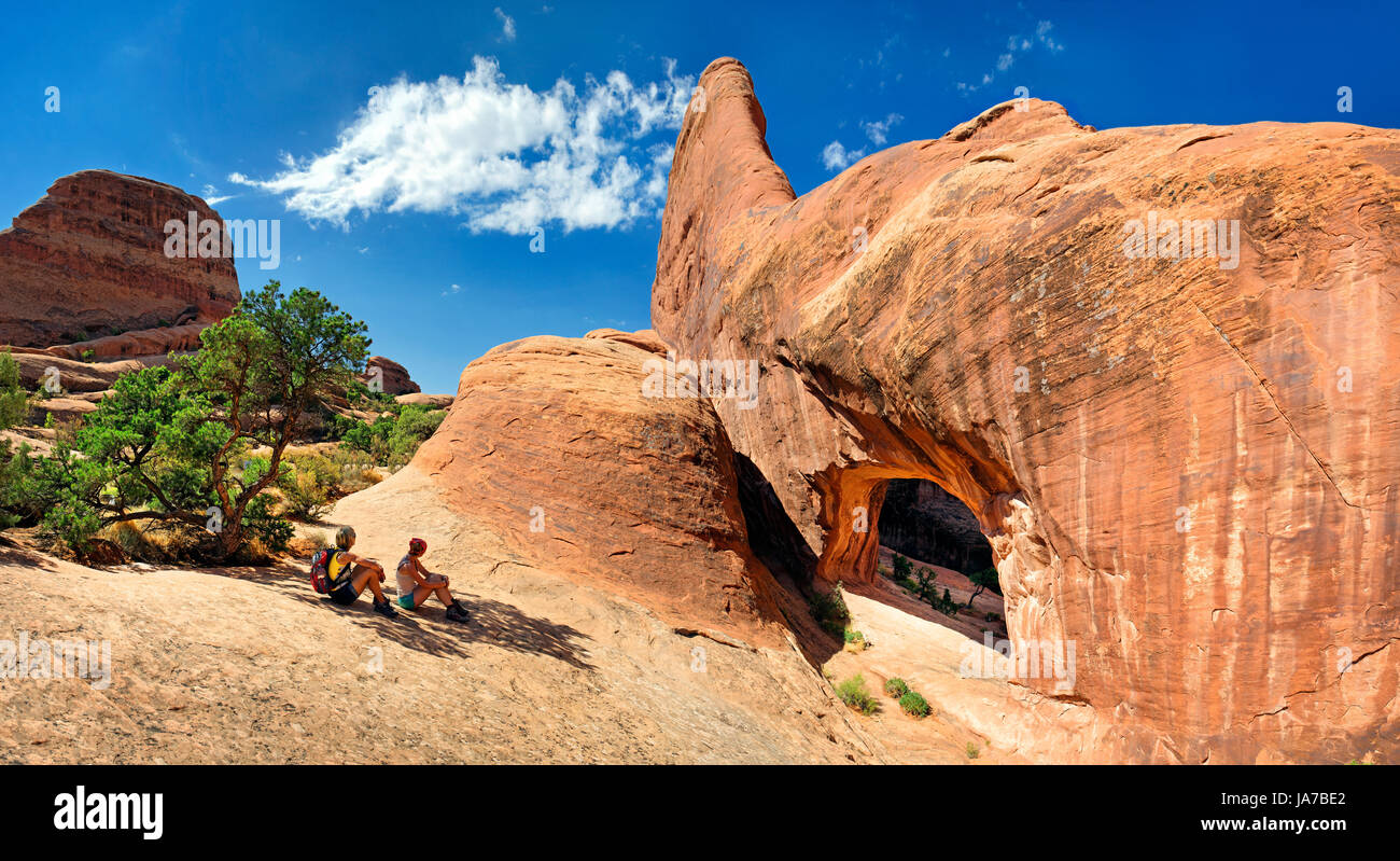 Private arch arches national park hi-res stock photography and images ...