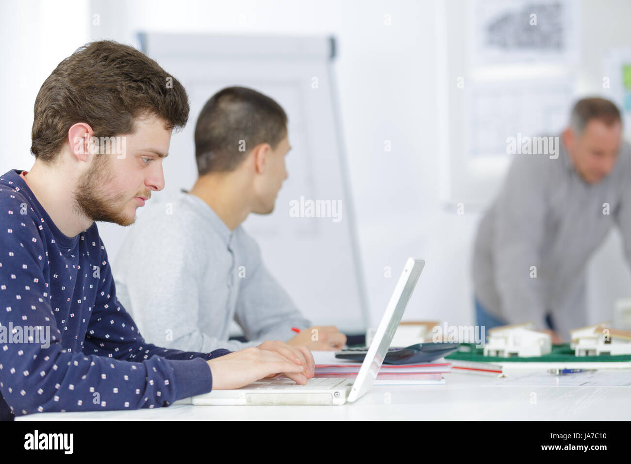 Apprenticeship training classroom hi-res stock photography and images ...