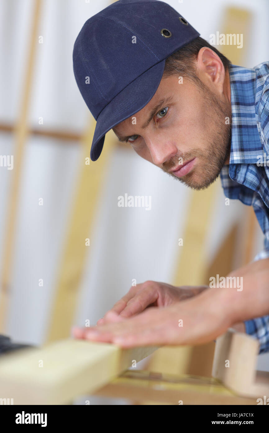 professional carpenter at work Stock Photo - Alamy