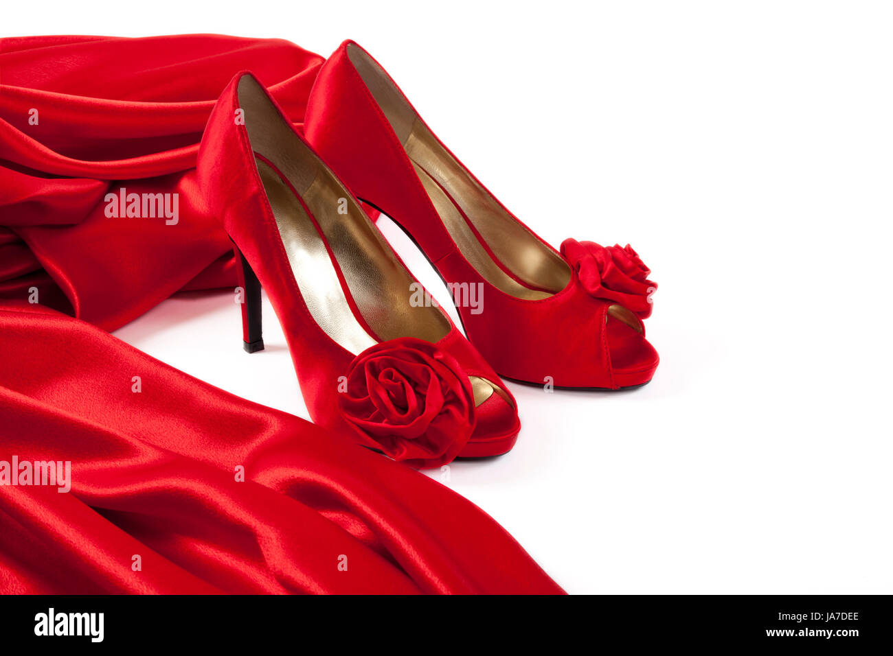 Satin high heels hi-res stock photography and images - Alamy