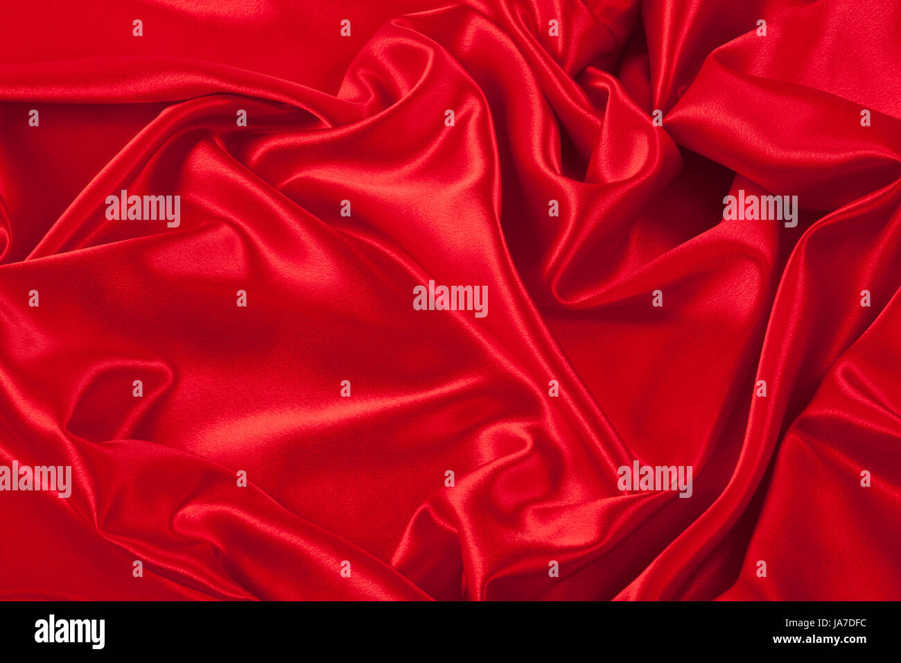 Red satin fabric background Stock Photo - Alamy