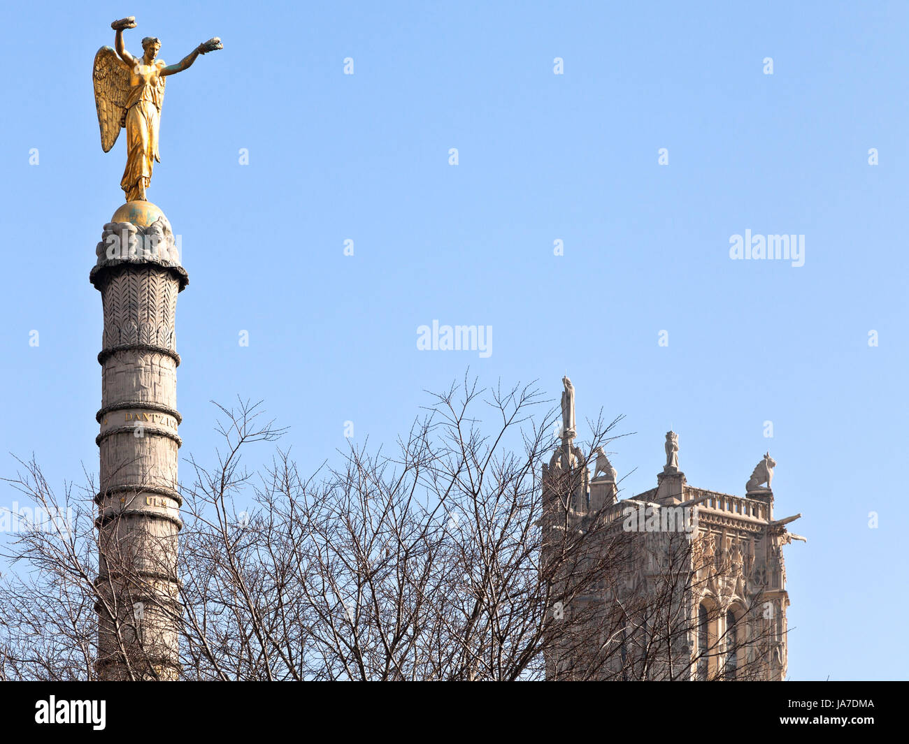 blue, tower, historical, city, town, monument, memorial, tree, statue ...