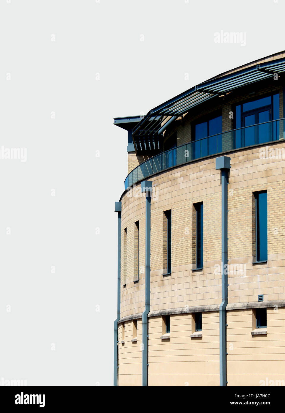 office, architectural, isolated, workplace, near, facade, vertical ...