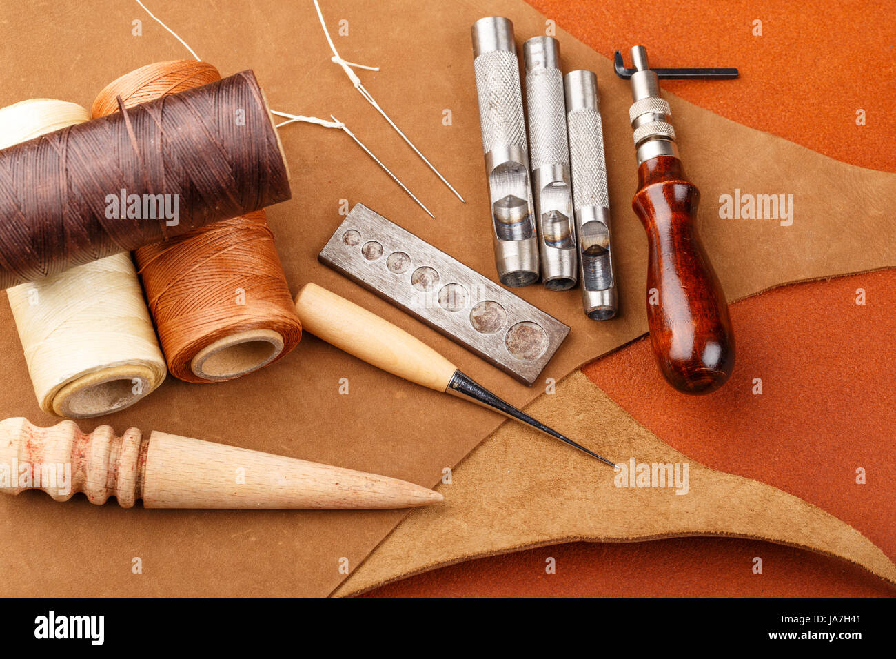 tool, leather, textile, needle, hand tool, wooden, handmade, base ...