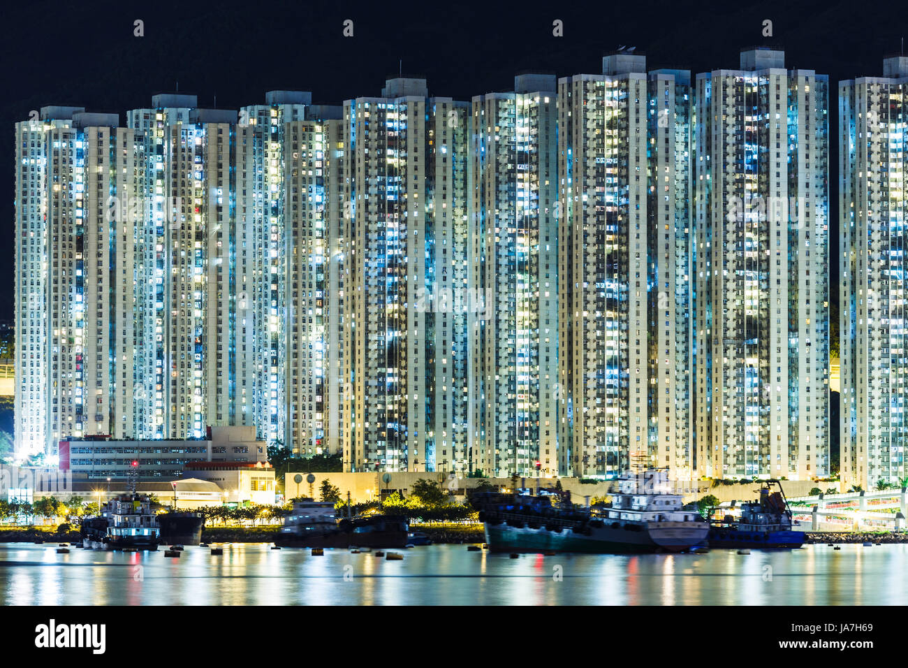 house, home, dwelling house, residential building, building, night ...