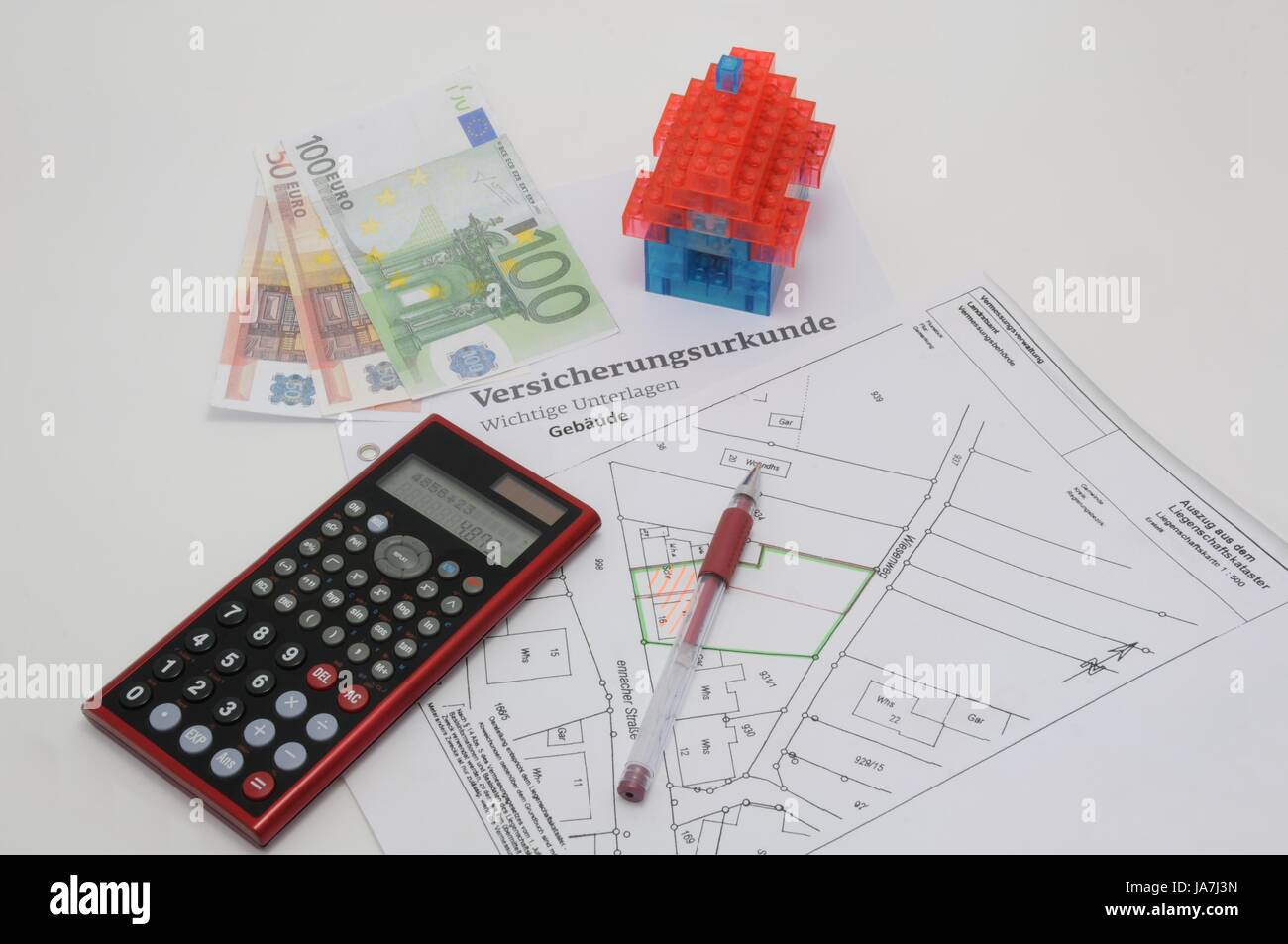 insurance, safeguard, document, house, building, insurance, pocket ...