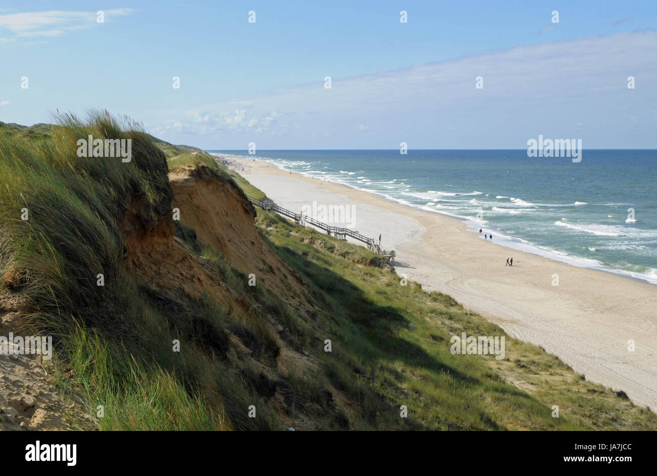 water, north sea, salt water, sea, ocean, dune, sylt, dike, hedges ...