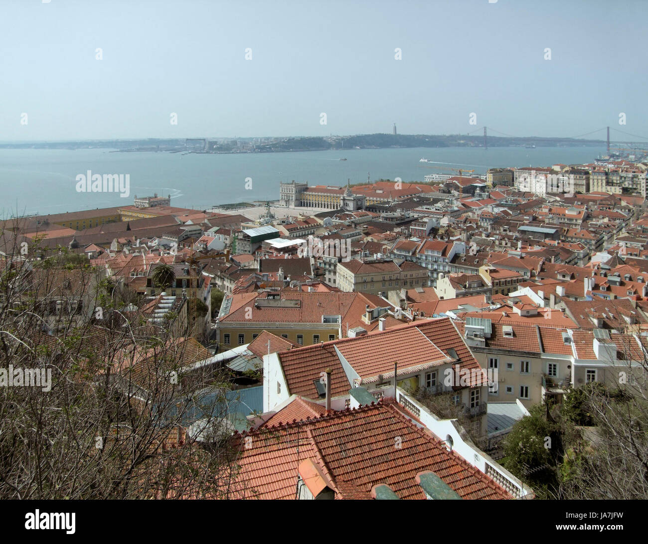 Panoramic view of Lisbon, the capital city of Portugal Stock Photo - Alamy