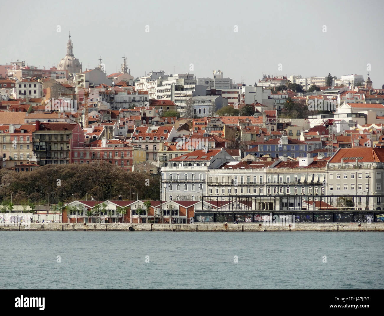 Panoramic view of Lisbon, the capital city of Portugal Stock Photo - Alamy