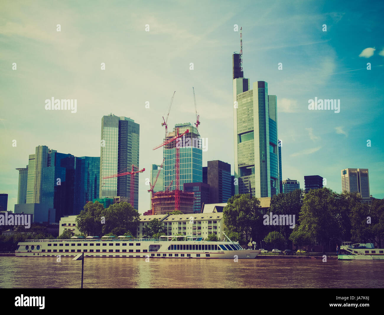 city, town, germany, german federal republic, german, river, water ...