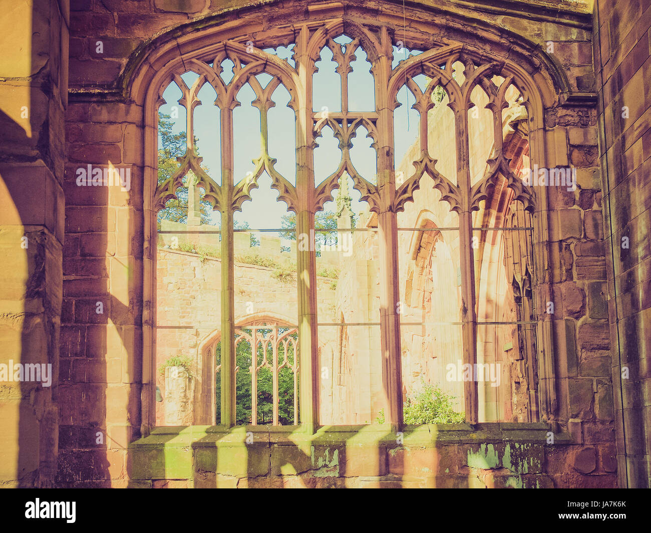 bombed, abbey, style of construction, architecture, architectural style ...