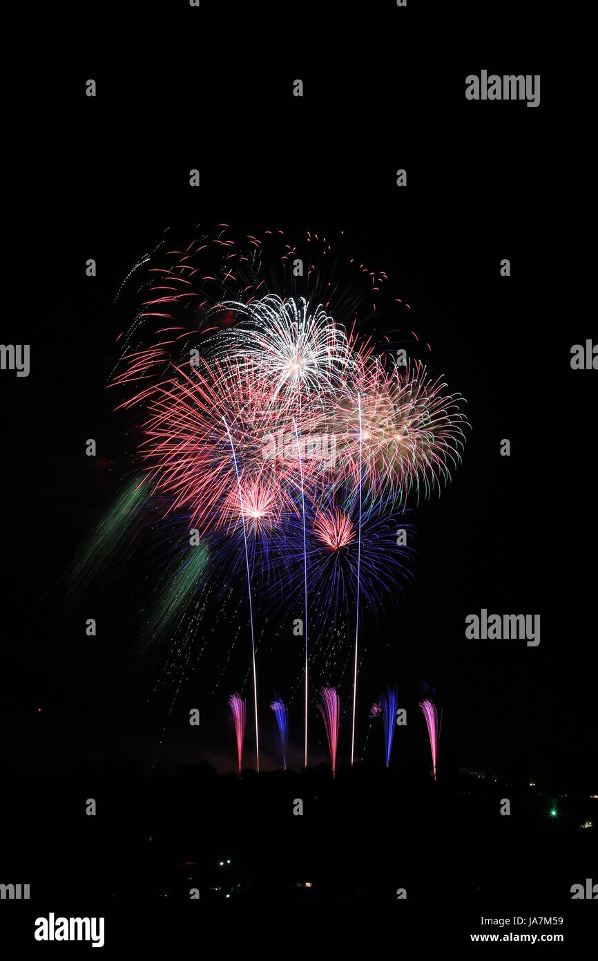 night photograph, party, celebration, silvester, backdrop, background ...
