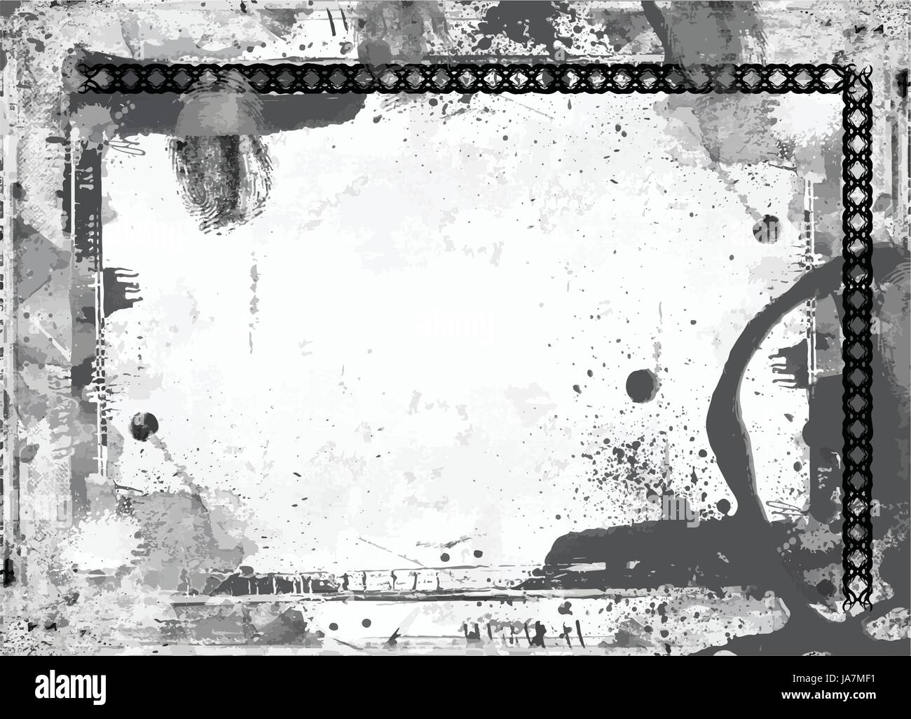 Grunge Vector Frame