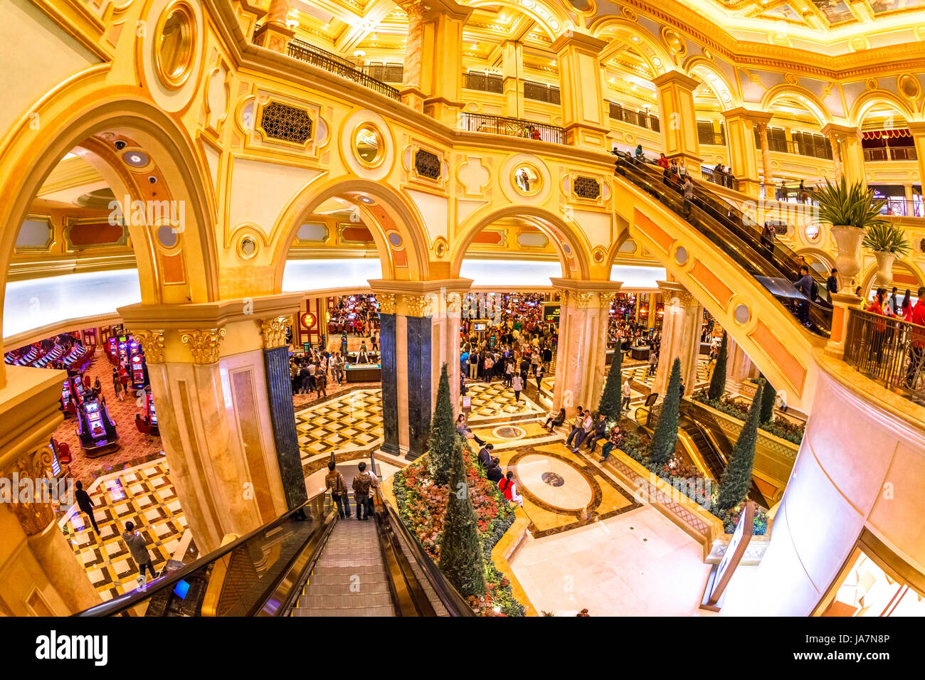 The Venetian Great Hall Stock Photo - Alamy