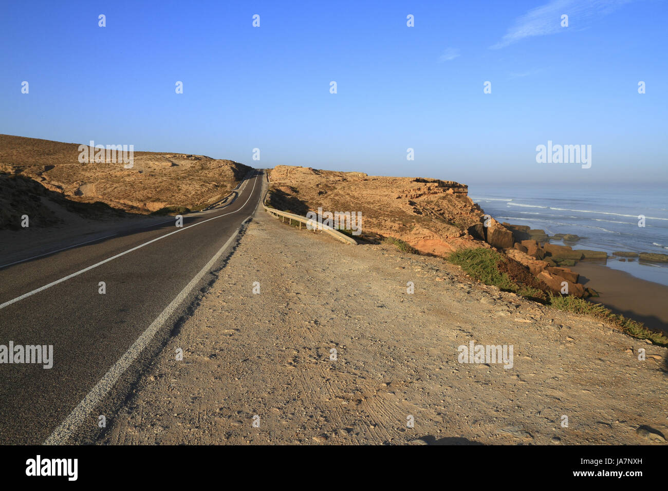 africa, coast, morocco, atlantic, salt water, sea, ocean, water, blue ...