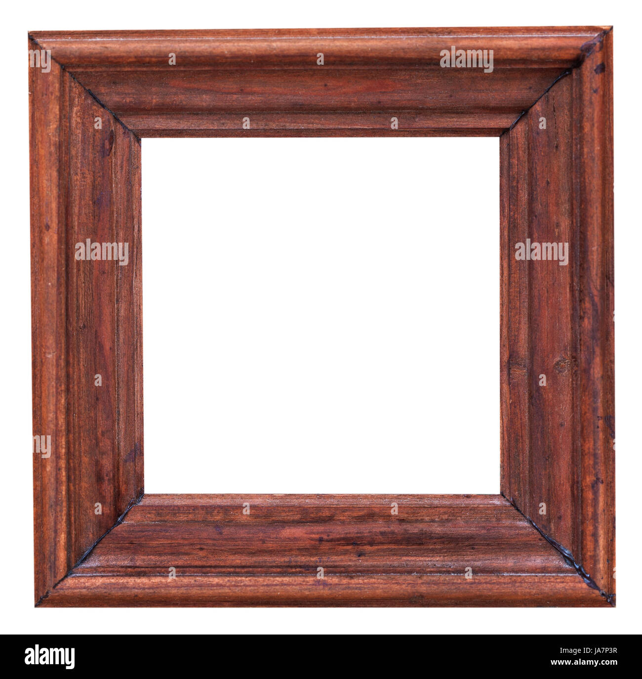 Dark wide border wooden frame Cut Out Stock Images & Pictures - Alamy