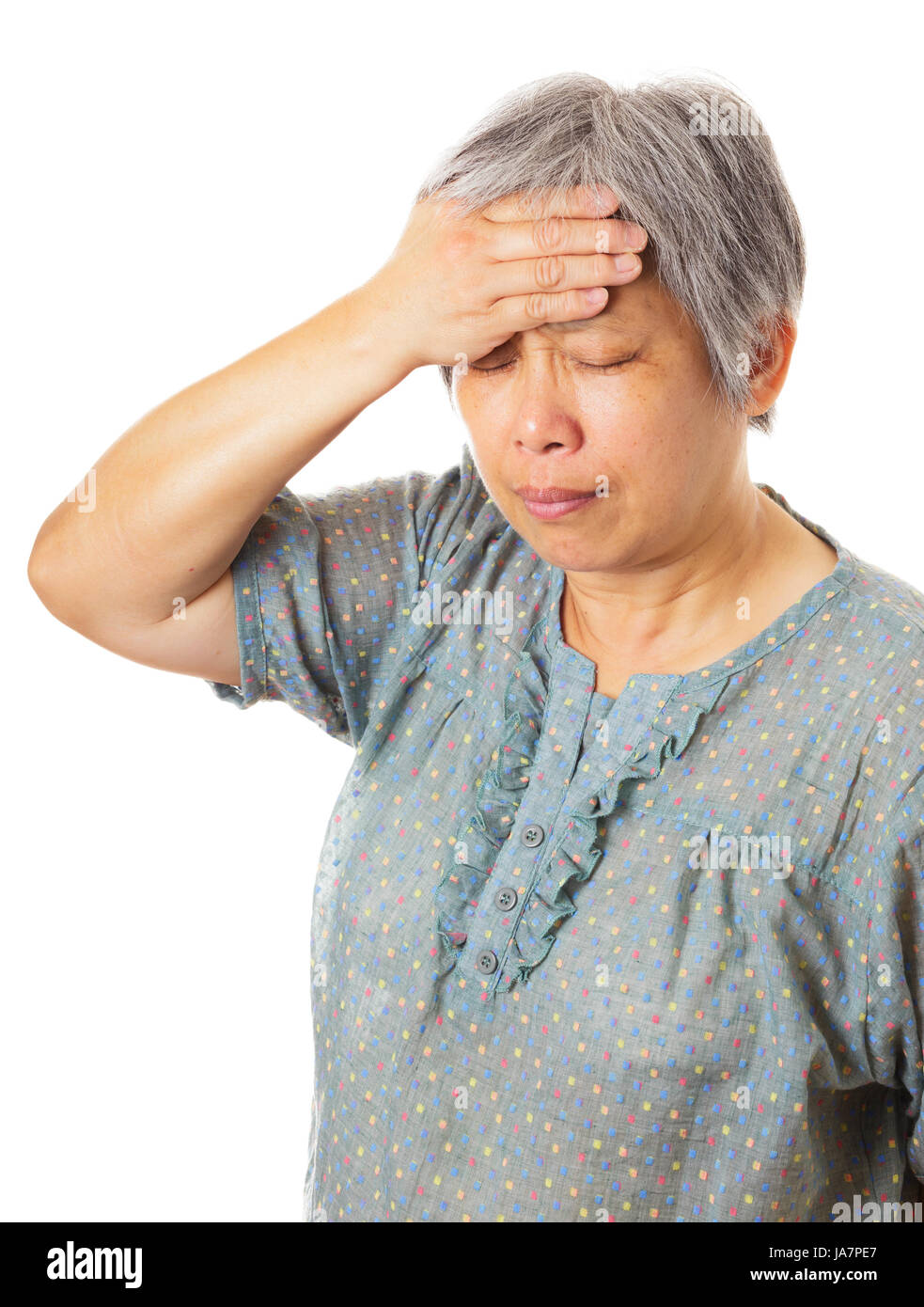 portrait, headache, chinese, japanese, asian, serious, aged, retired ...