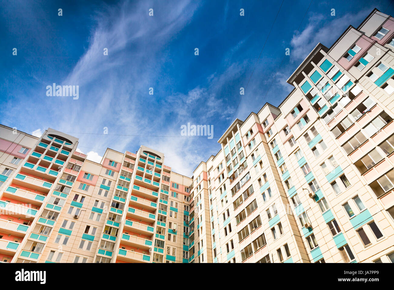 blue, house, building, tower, city, town, tree, modern, modernity ...