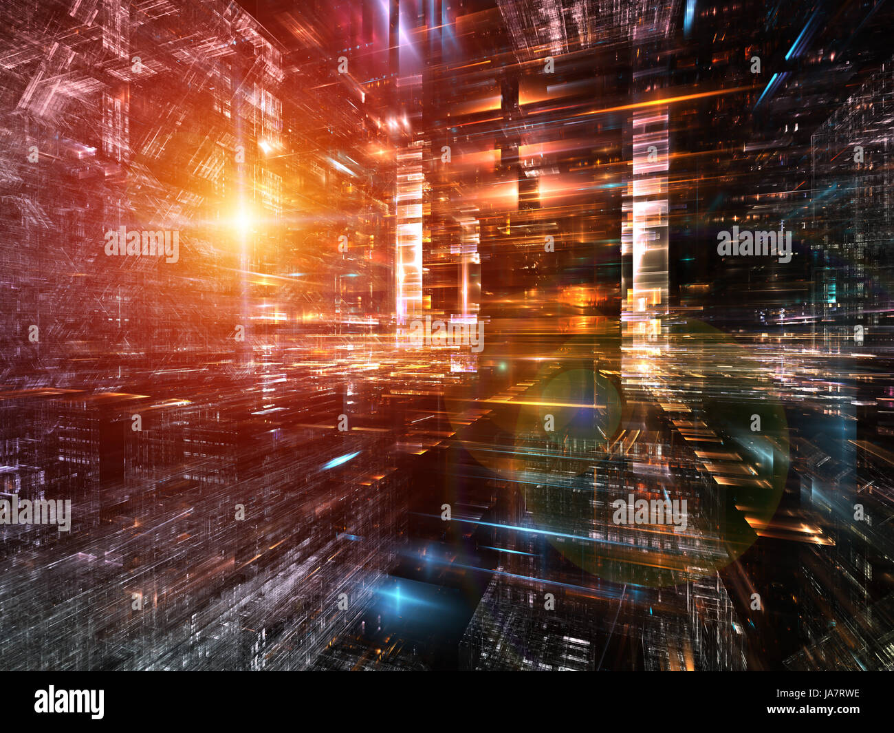 sign, signal, city, town, horizon, space, industrial, science, future ...