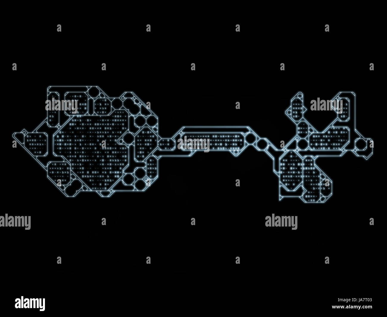 Blue Calculation Arrangement Composition Model Design Project