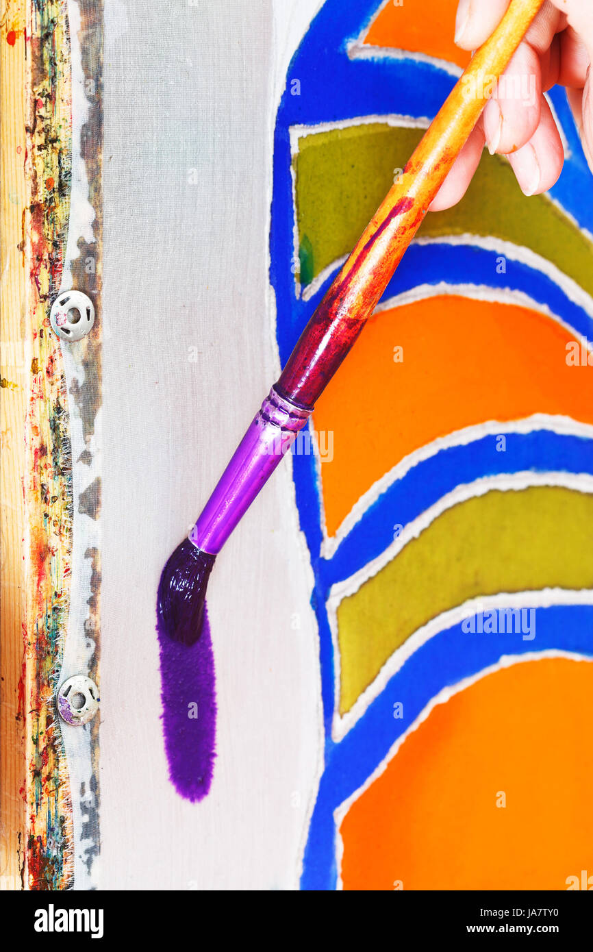 woman, hand, art, female, workshop, wood, painting, cold, catarrh ...