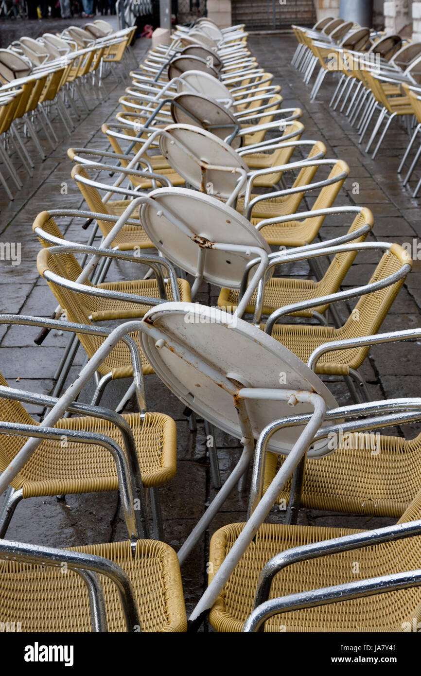 gastronomy, season, alone, lonely, rain, raining, fall, autumn, cafe ...