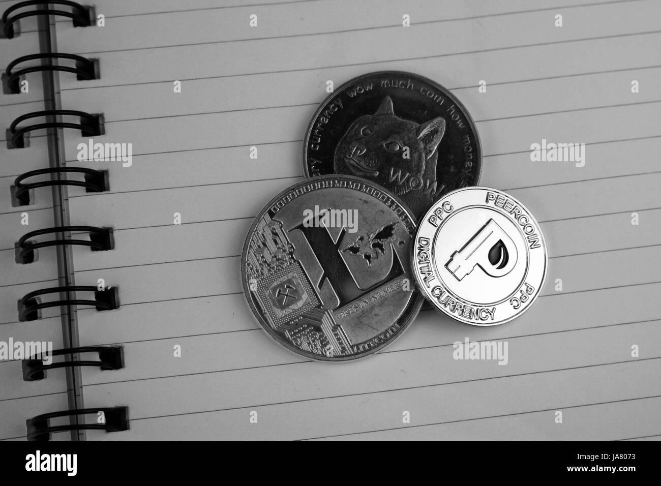 Physical dogecoin hi-res stock photography and images - Alamy