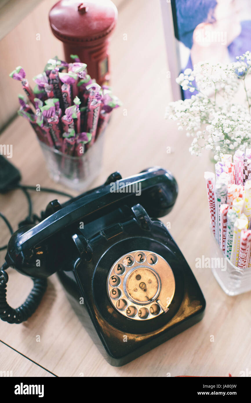 Ancient telephone hi-res stock photography and images - Alamy