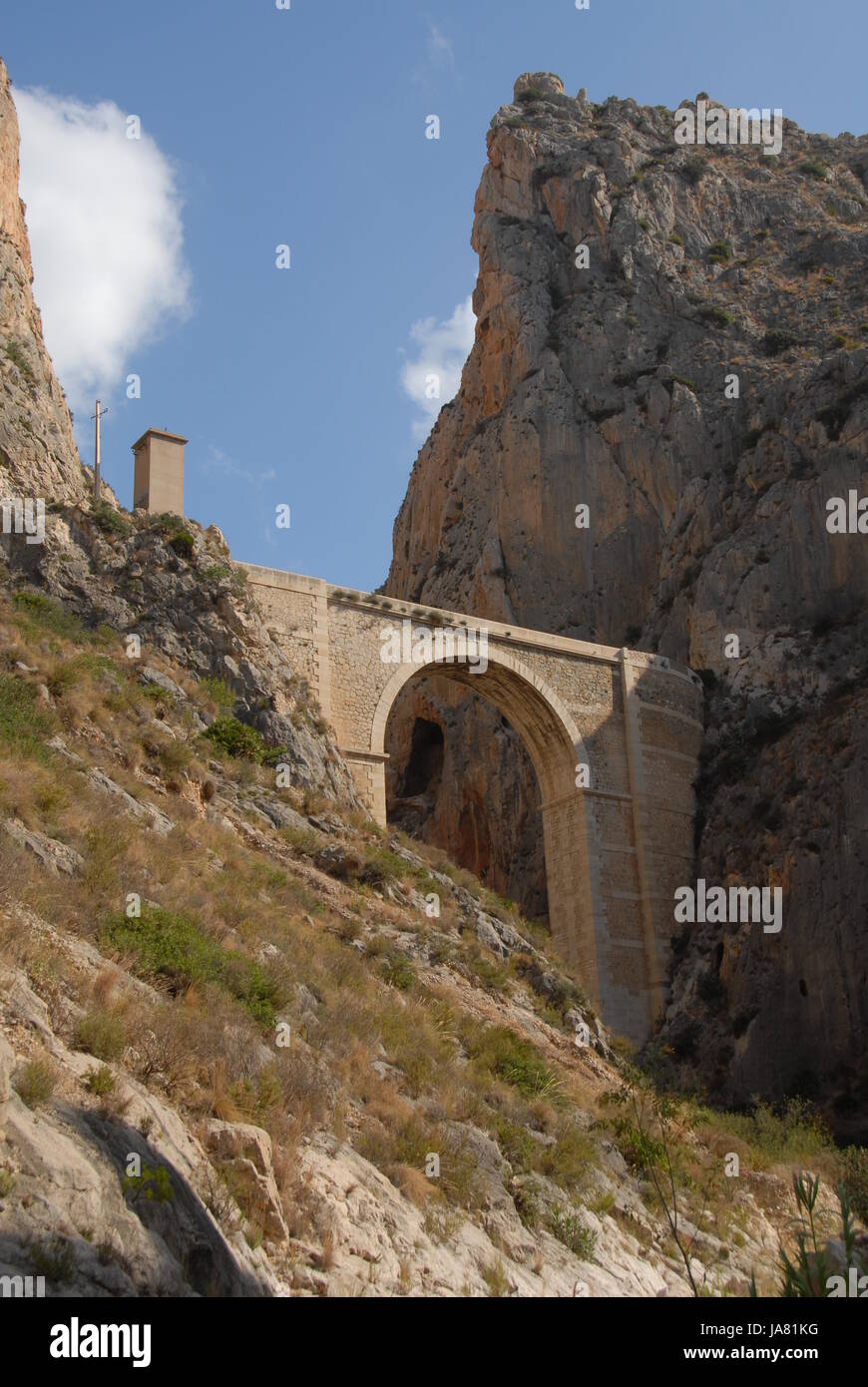 bridge, spain, ravine, bridge, spain, ravine, style of construction ...