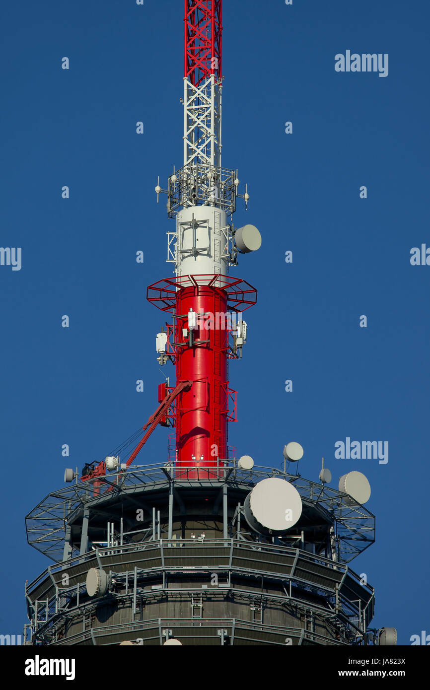sign, signal, telephone, phone, station, blue, tower, cellphone, mobile ...