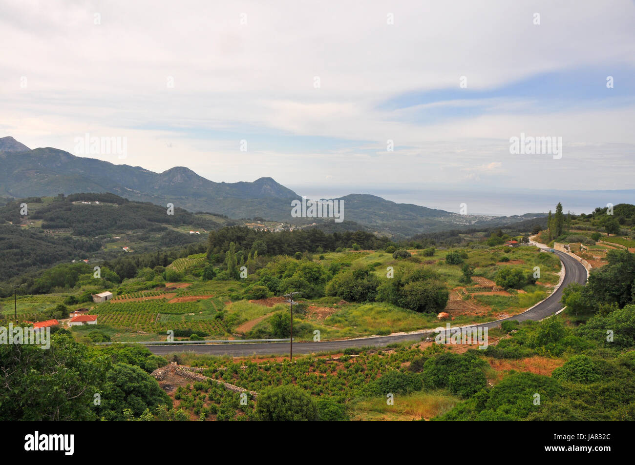 Samos island greece countryside hi-res stock photography and images - Alamy