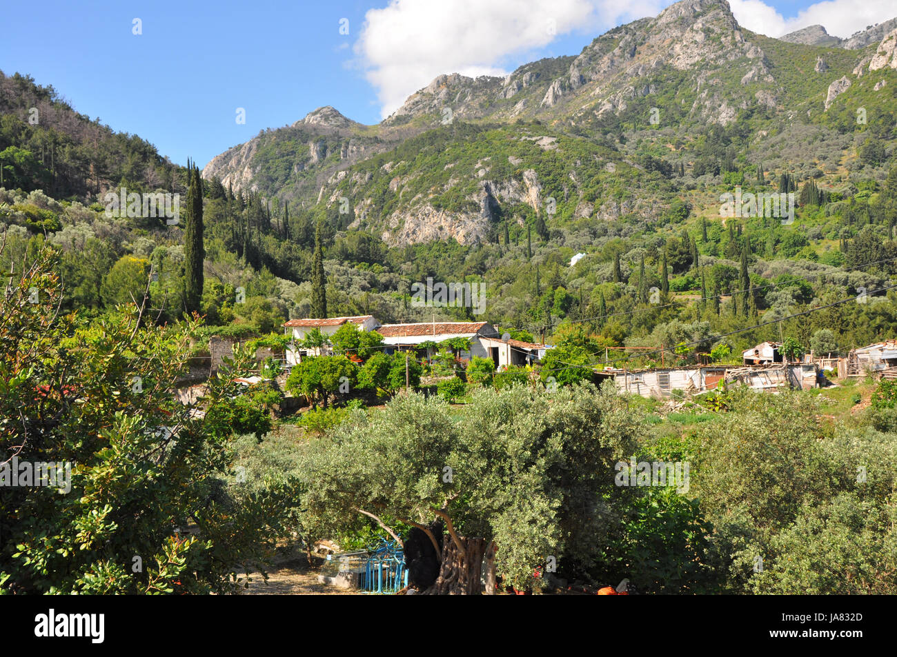 greece, mountain, scenery, countryside, nature, greek, isle, island ...