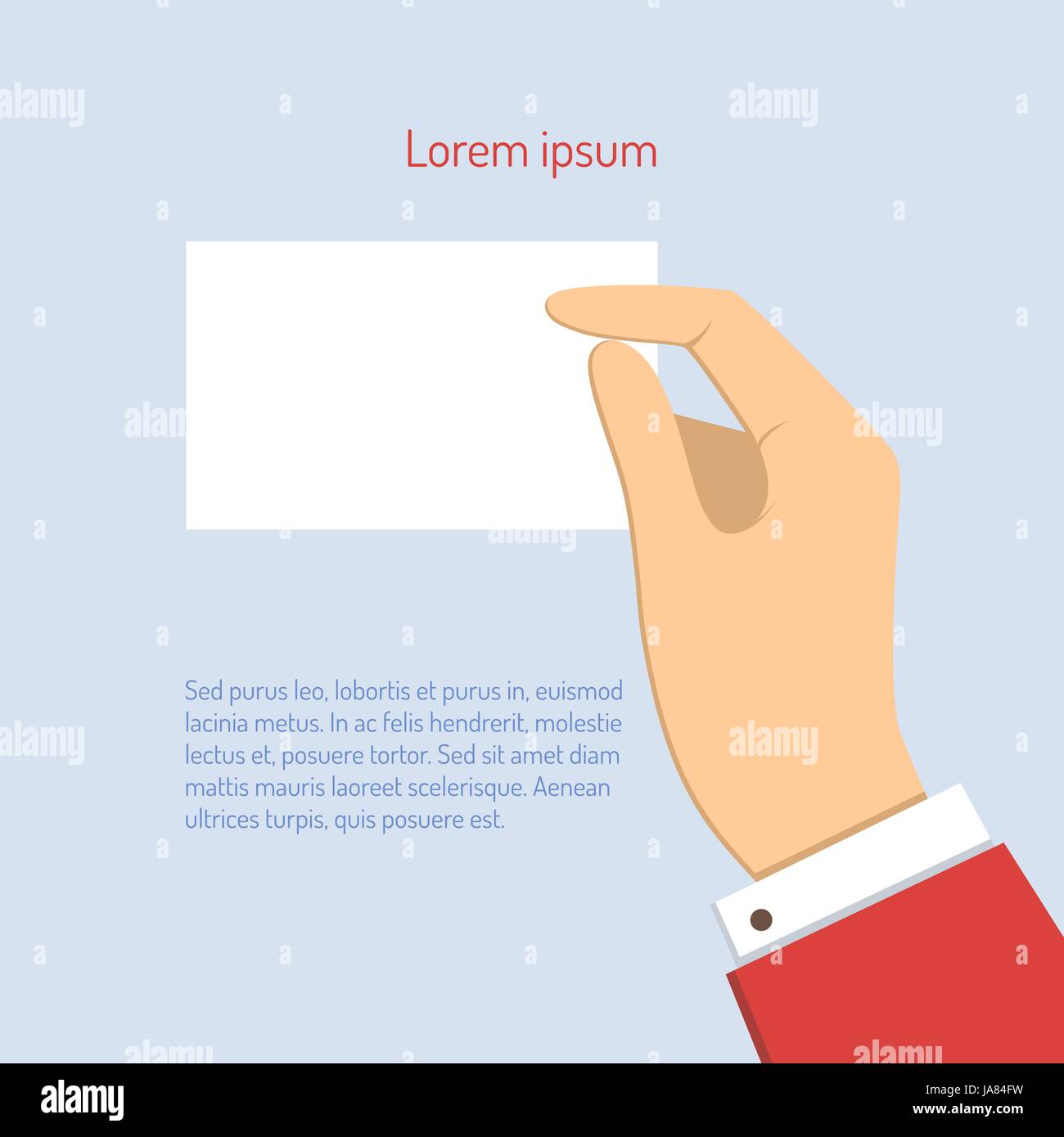 Mockup business card corporate Stock Vector Images - Alamy