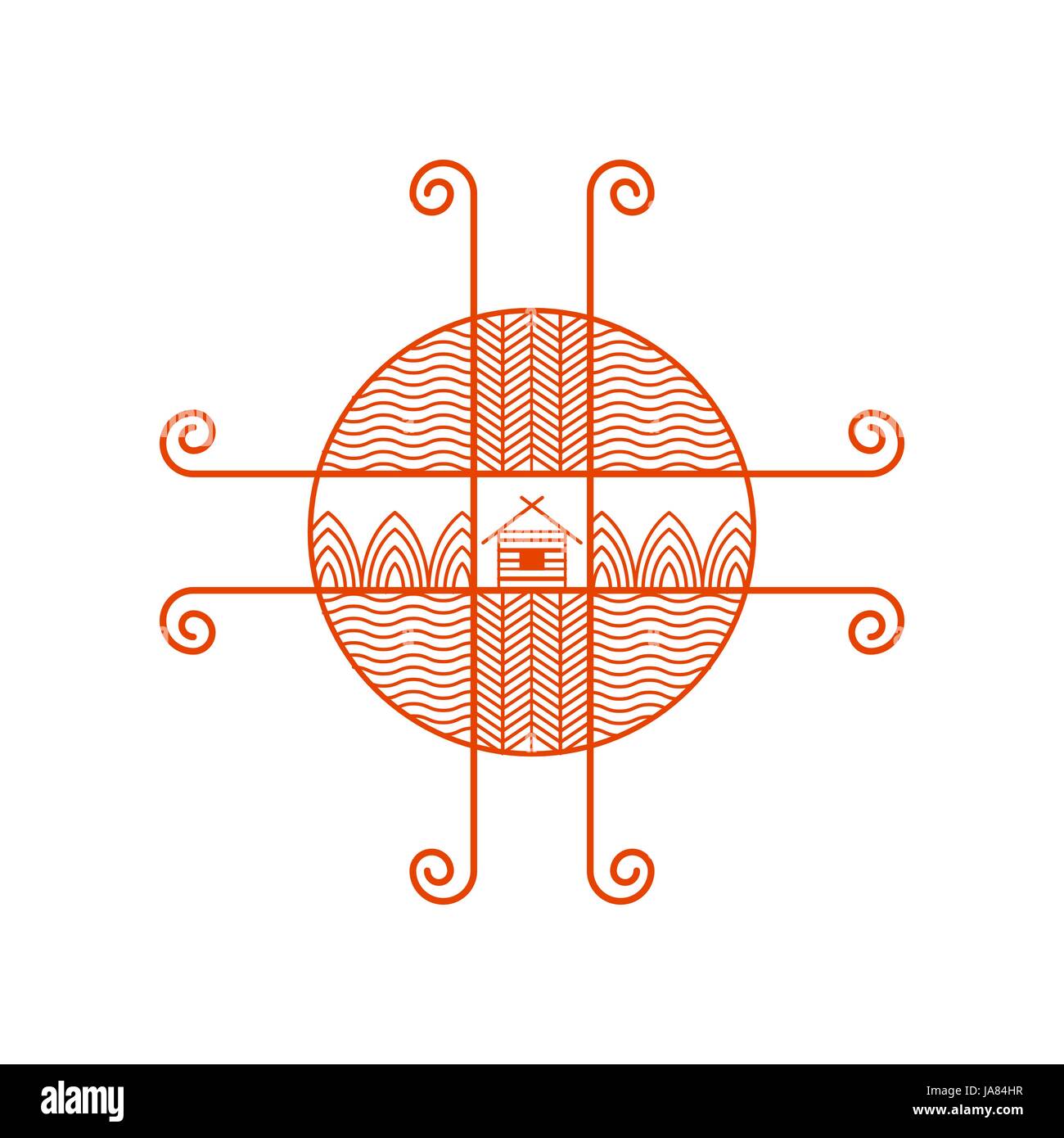 Ethno Stock Vector Images - Alamy