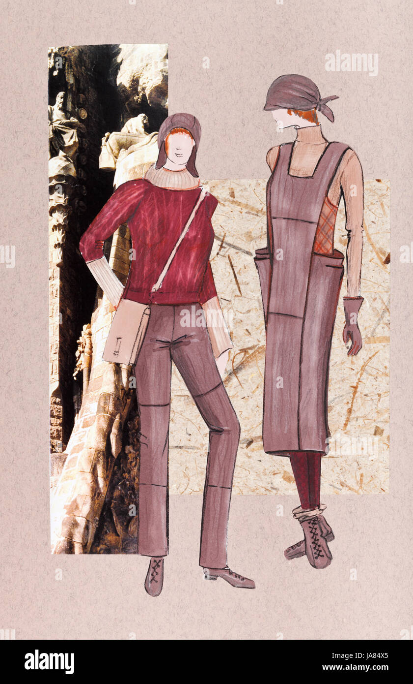 woman, education, fashion, model, design, project, concept, plan, draft ...