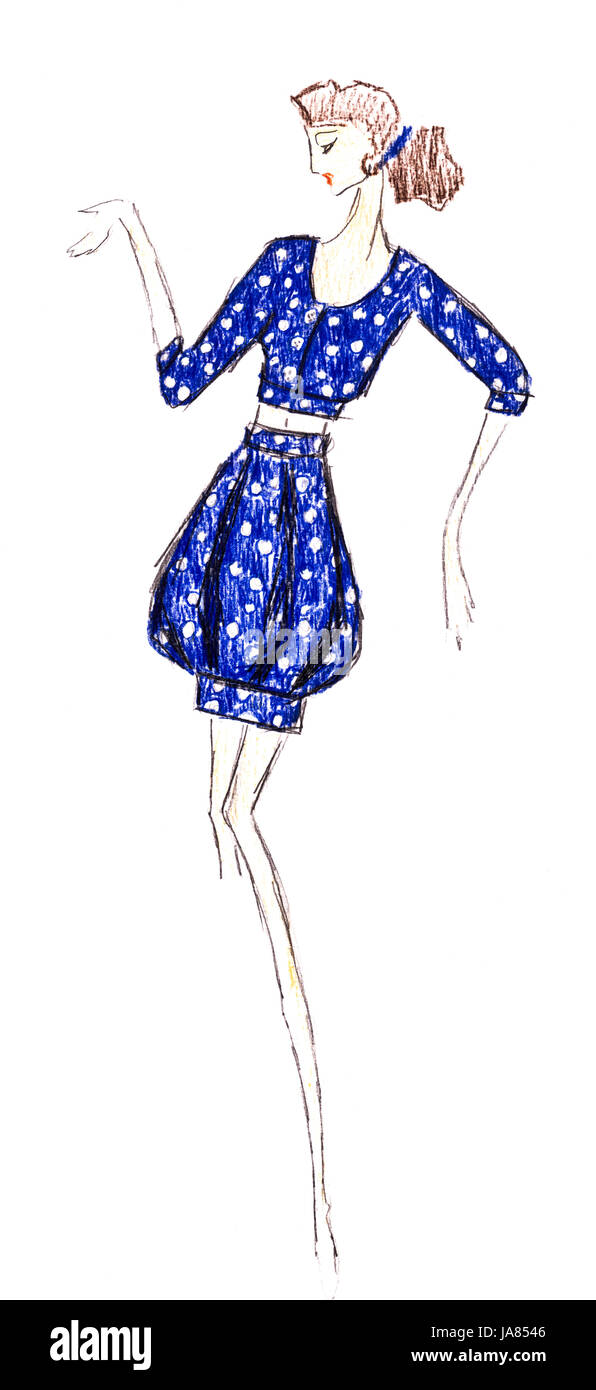 woman, blue, education, fashion, model, design, project, concept, plan ...