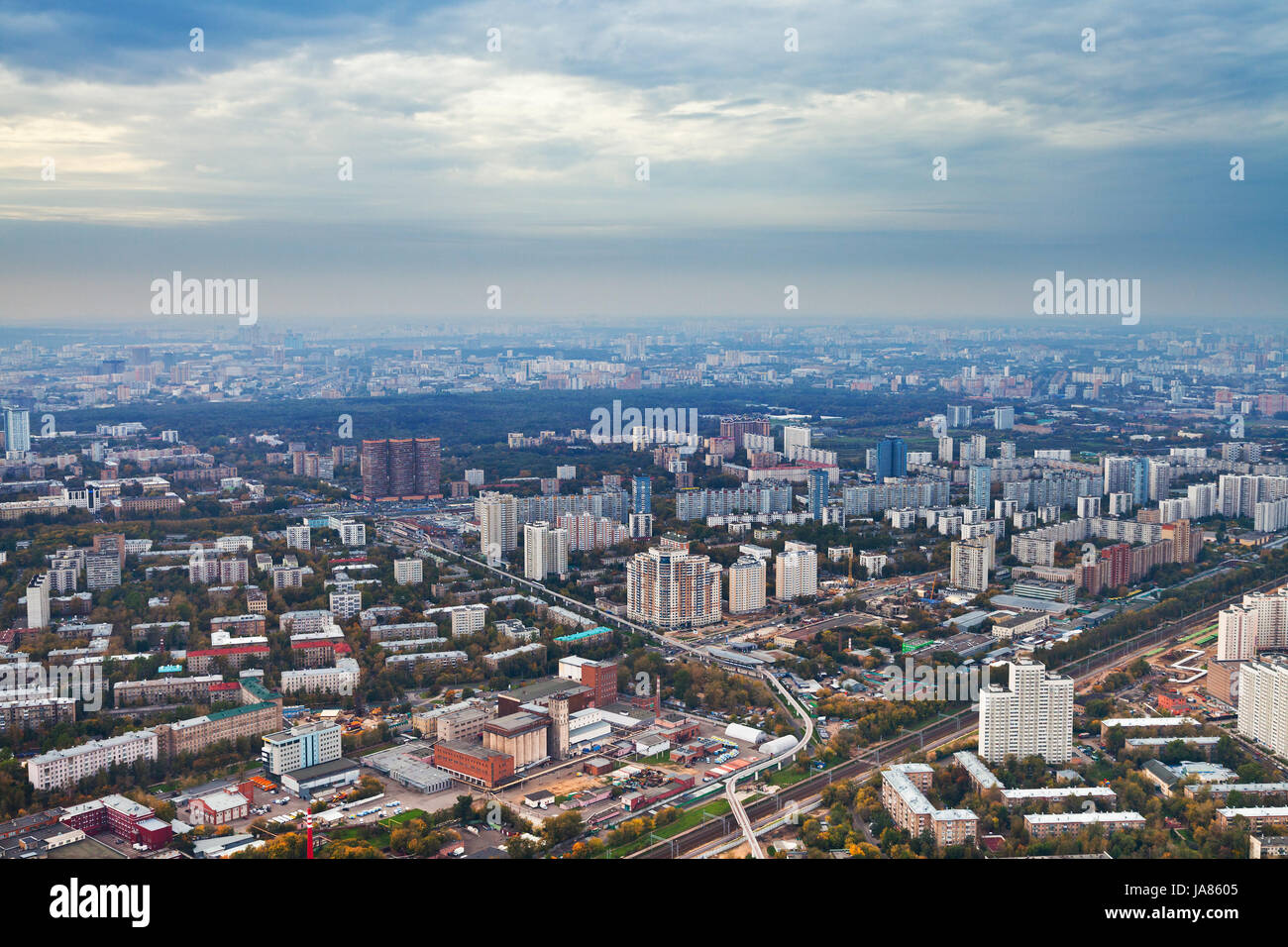 blue, house, building, city, town, horizon, modern, modernity, cloud ...
