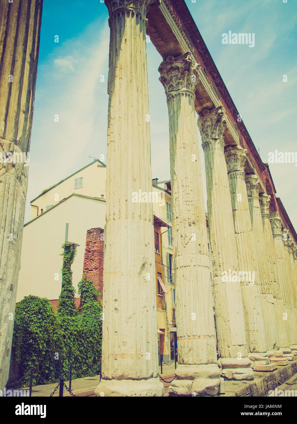 columns, europe, classical, style of construction, architecture ...