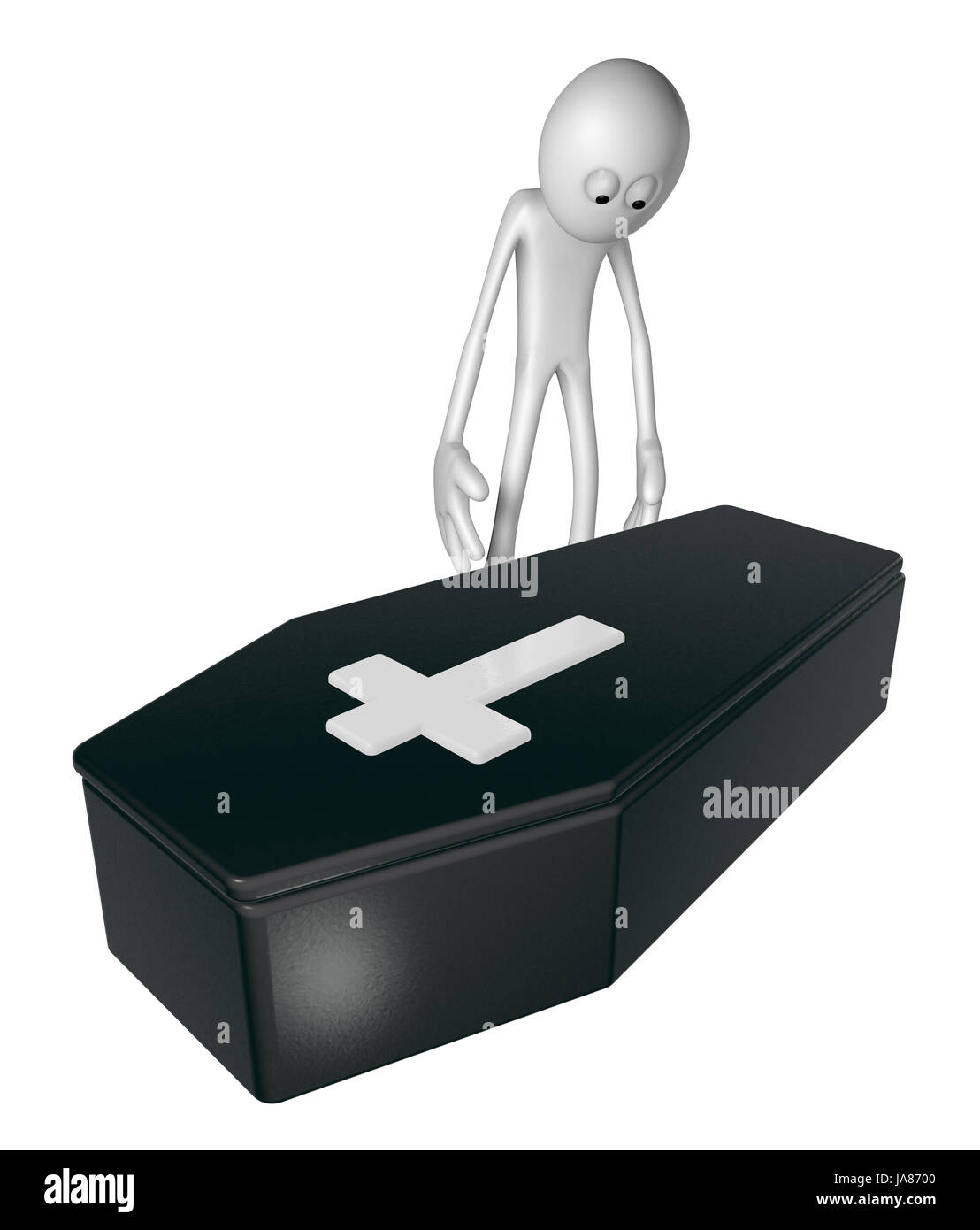 Black white illustration figure hi-res stock photography and images - Alamy