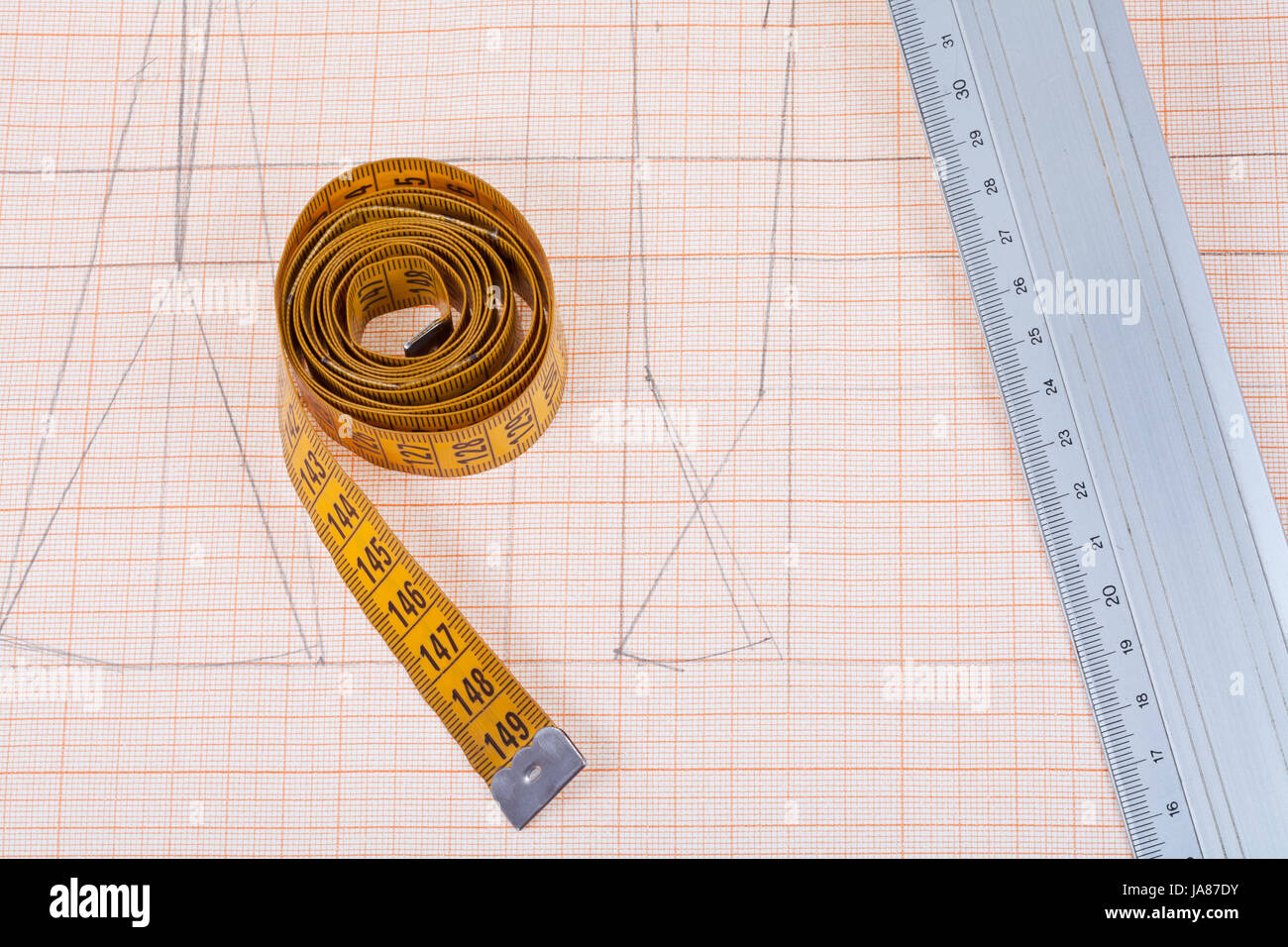detail, model, design, project, concept, plan, draft, ruler, measured ...