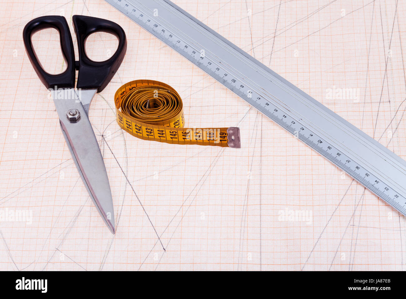 detail, model, design, project, concept, plan, draft, ruler, measured ...
