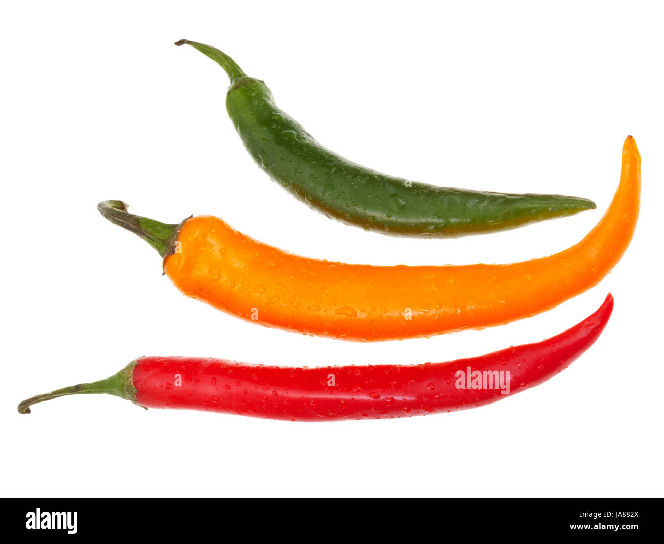pepper, green, hot, small, tiny, little, short, chile, three, spicy ...