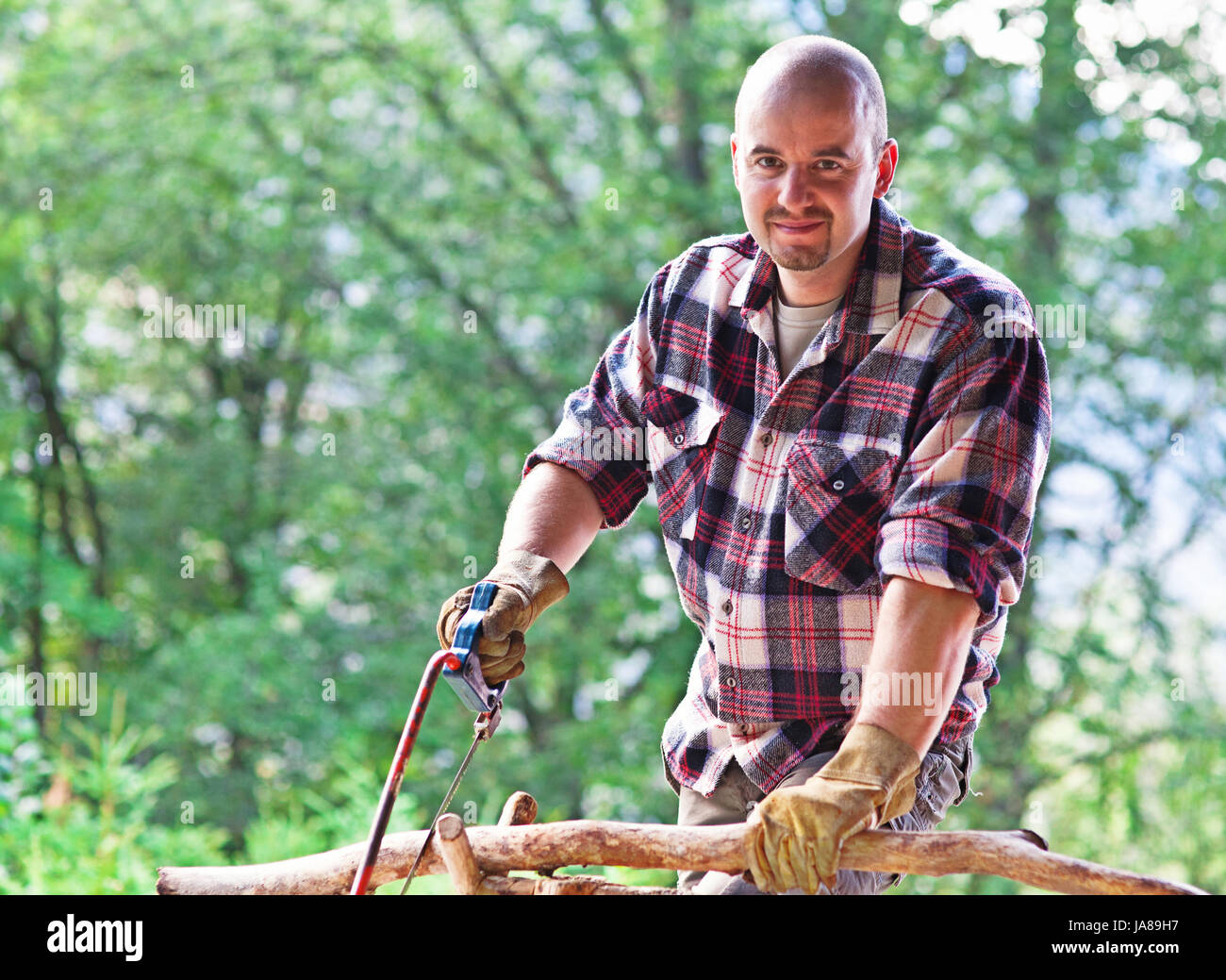 tool, tree, industry, wood, trunk, male, masculine, face, portrait ...