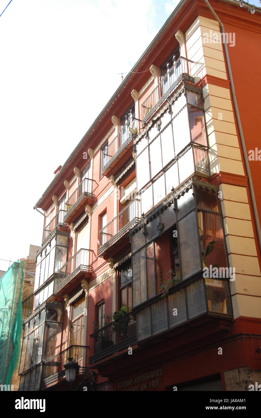 houses, spain, storefronts, houses, spain, balcony, storefronts ...