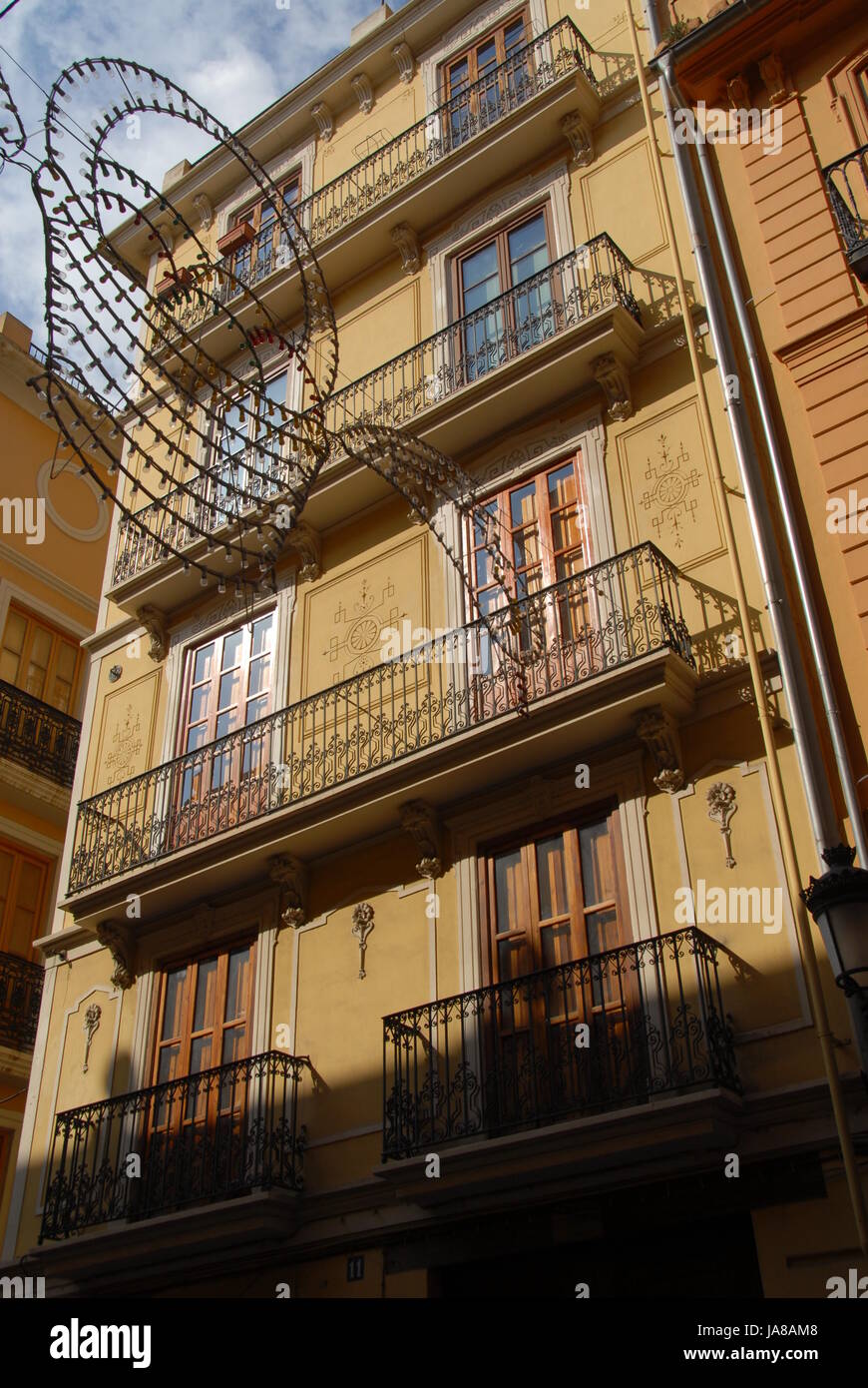 houses, spain, storefronts, houses, spain, balcony, storefronts ...