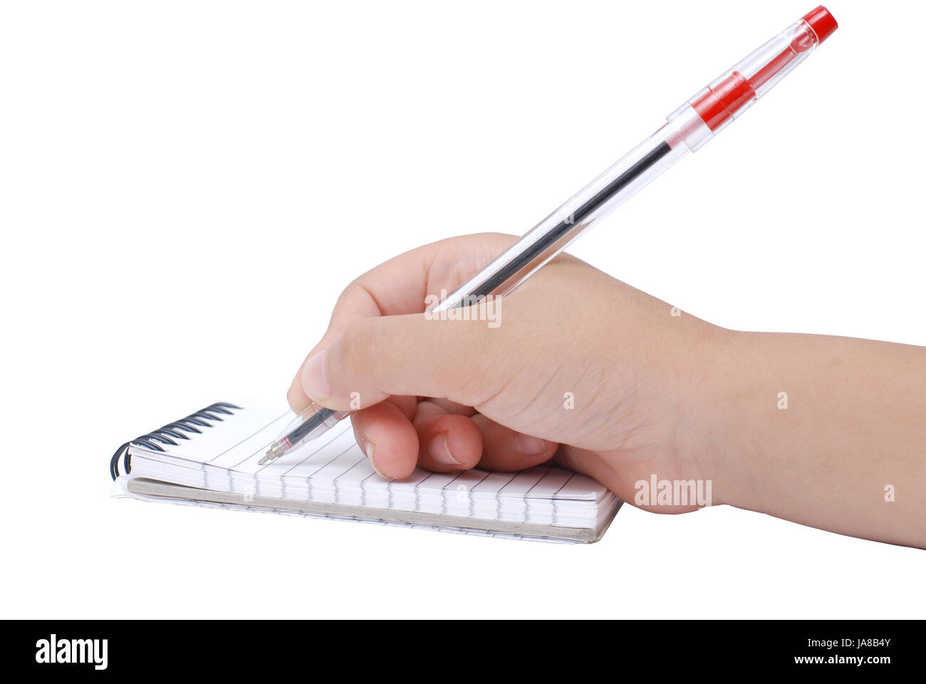 Handwriting by child Cut Out Stock Images & Pictures - Alamy