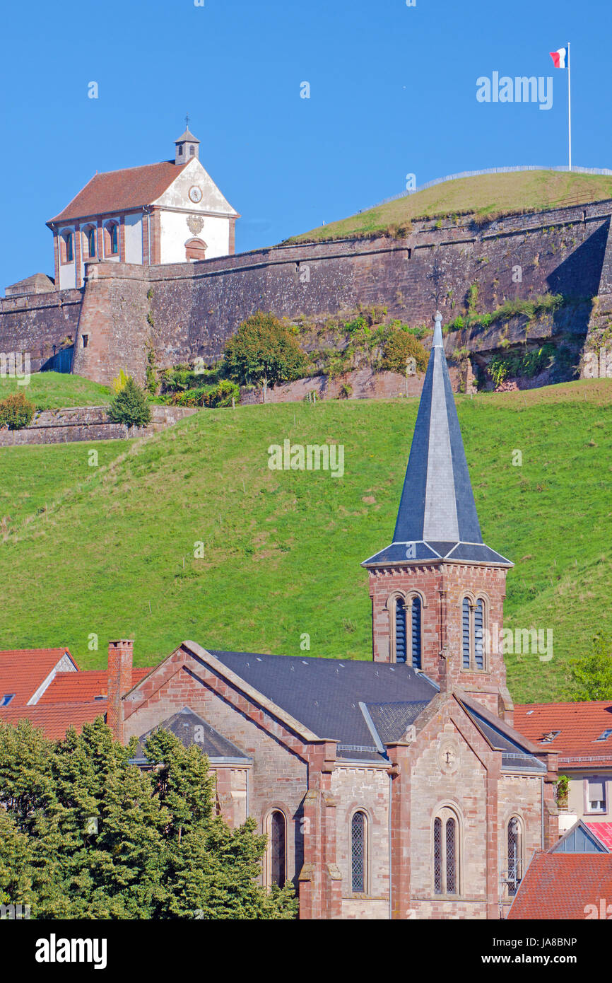 monument, chapel, france, fortress, citadel, lorraine, historical ...